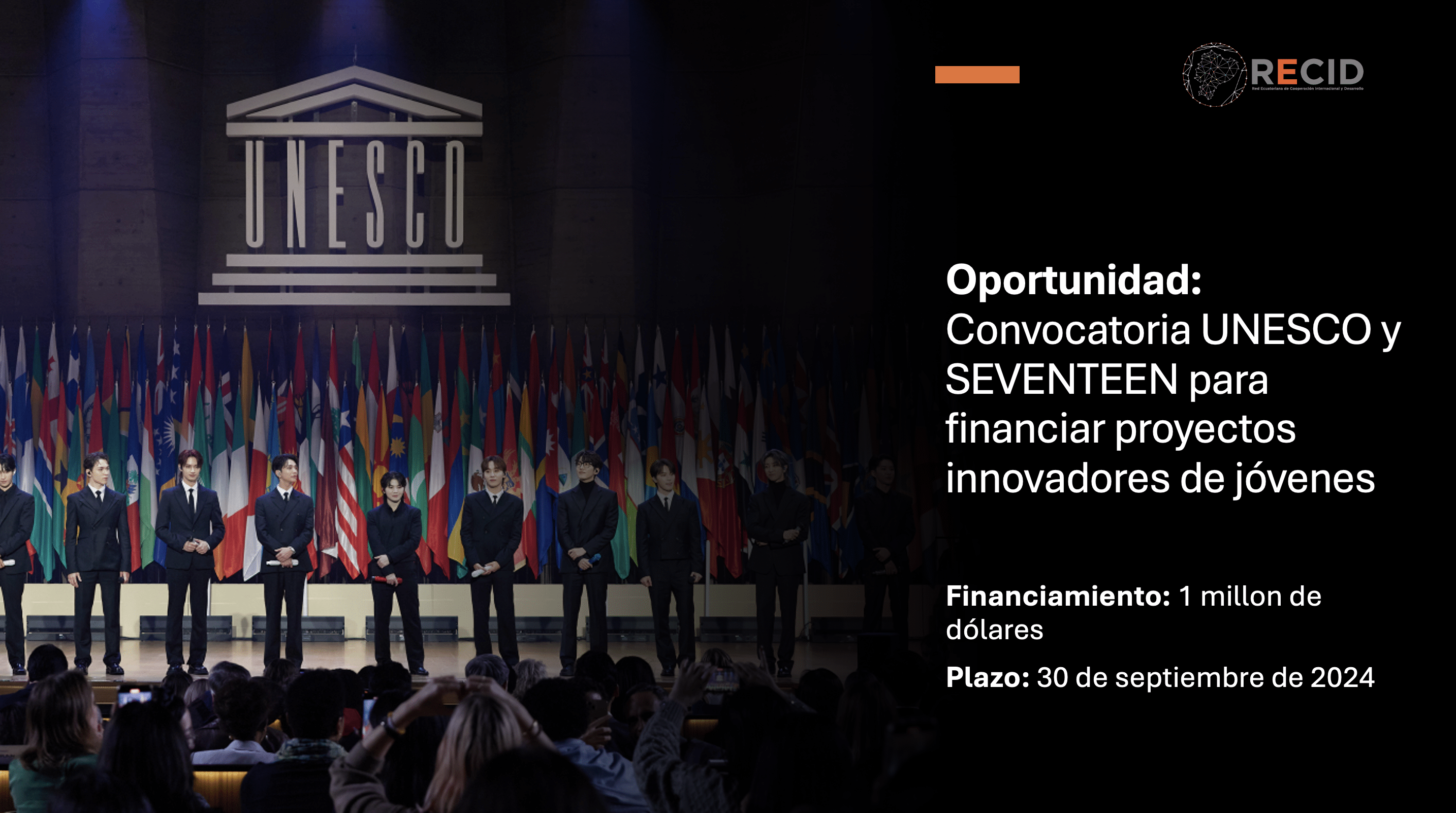 Oportunidad: Convocatoria UNESCO y SEVENTEEN para financiar proyectos innovadores de jóvenes
